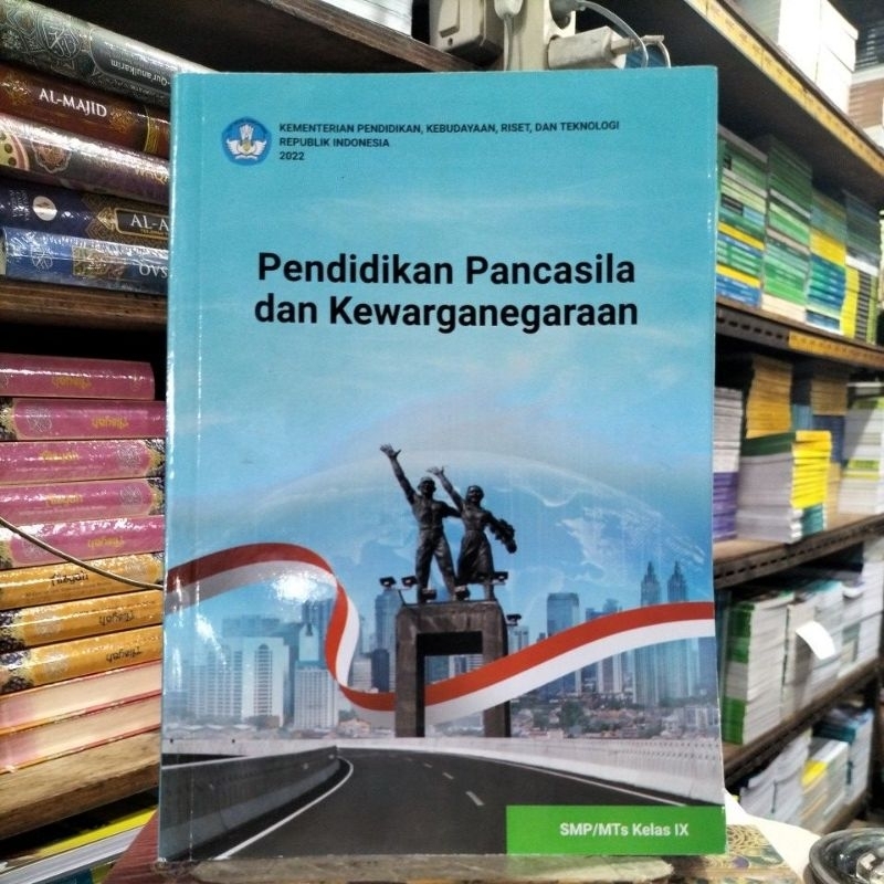 Jual BUKU PAKET PENDIDIKAN PANCASILA DAN KEWARGANEGARAAN UNTUK SMP KELAS 9/IX KURIKULUM MERDEKA ...