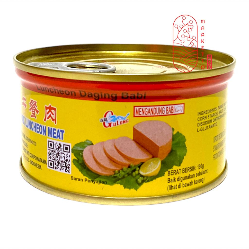 Jual Gulong Pork Luncheon Meat / Gulong Ham Maling Kaleng 190gr | Shopee Indonesia