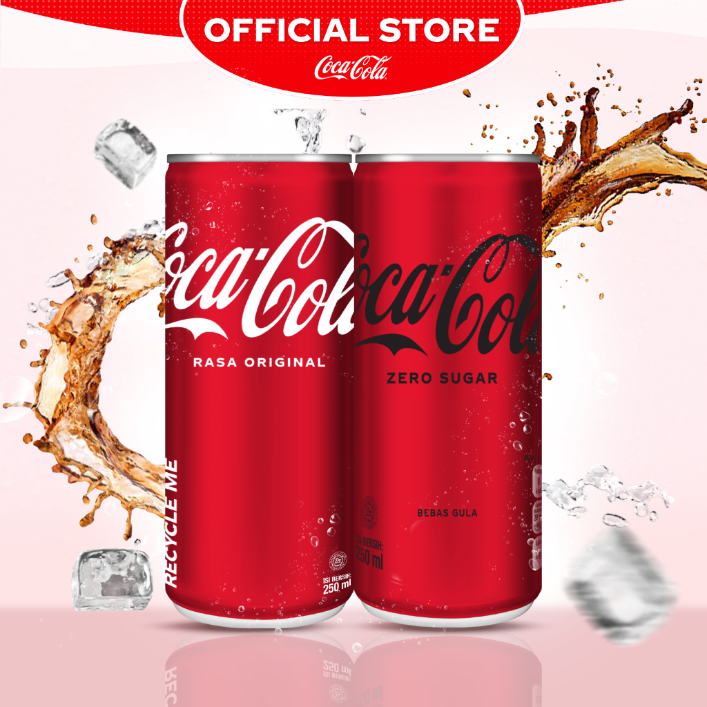 Jual Coca-Cola Minuman Soda Original - Kaleng 250ml x 24pcs | Shopee ...