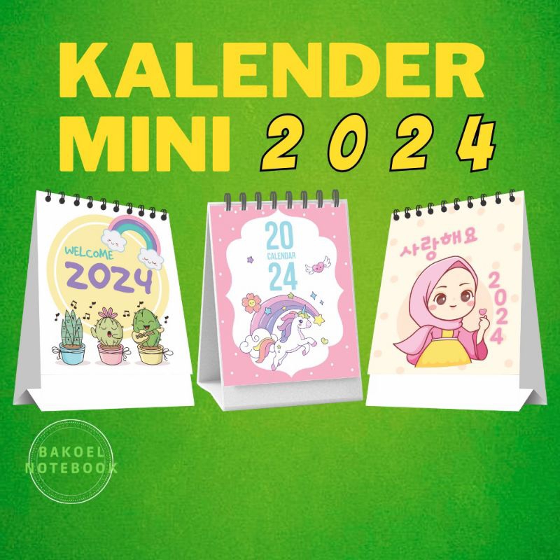 Jual KALENDER MEJA MINI 2024/KALENDER MINI. | Shopee Indonesia