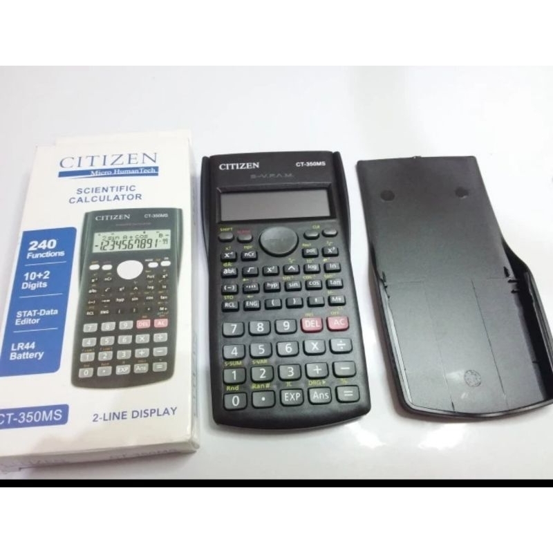 Jual Kalkulator Scientific Citizen 350MS, Kalkulator anak sekolah ...