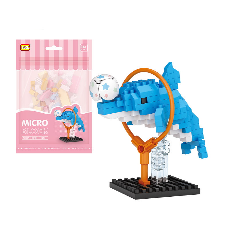 Jual Building Blocks Animal DIY Blok Mainan Hewan Balok Susun Kecil ...