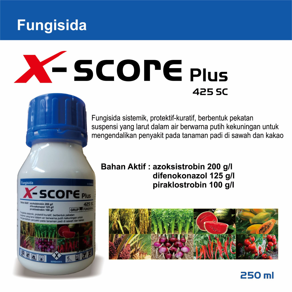 Jual Fungisida X -Score plus 425SC 250ml | Shopee Indonesia