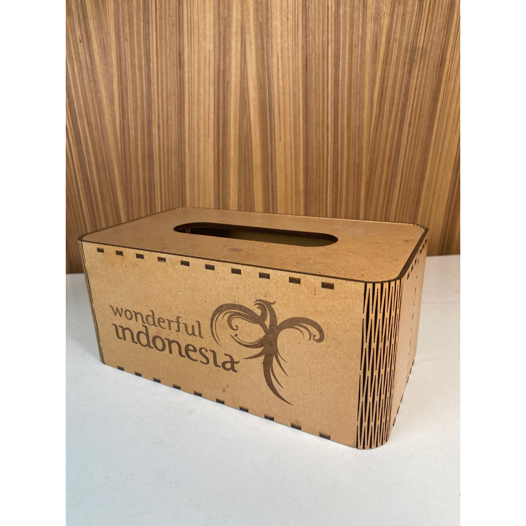 Jual Tempat Tisu Kayu Custom Nama/Logo Box Tissue Aesthetic | Shopee ...