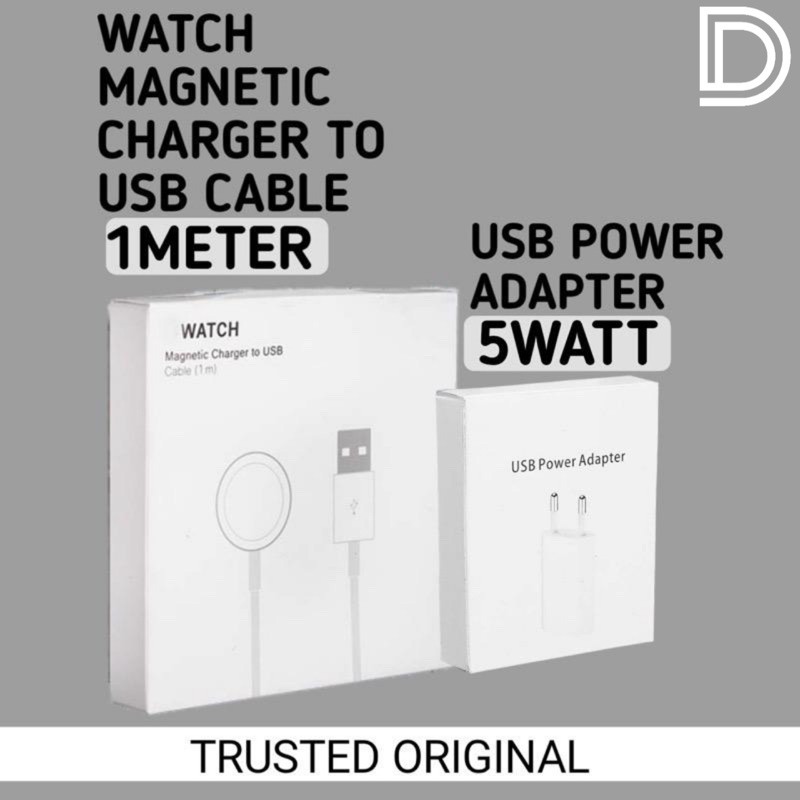 Jual KABEL CHARGER WATCH SERIES 1 / 2 / 3 / 4 / 5 / 6 - MAGNETIC WATCH ...