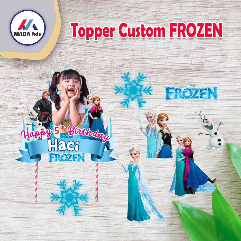 Jual Topper Cake Kue Custom Banyak Pilihan Karakter / Topper Cake Kue ...
