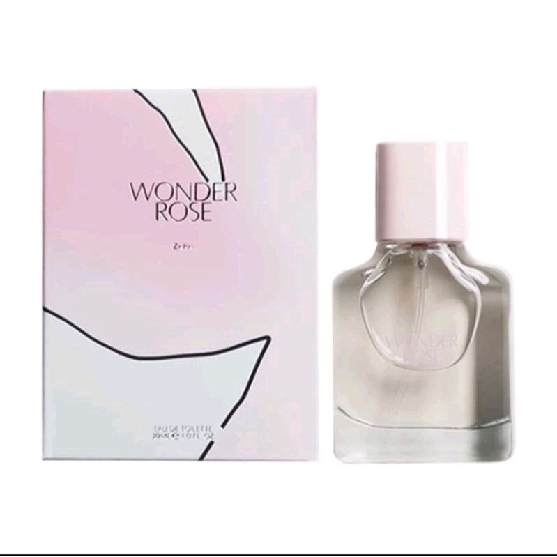 Jual parfum zara Wonder rose for women 30ml ( original reject no box ...
