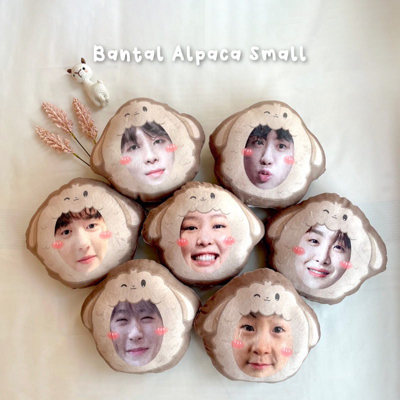 Jual NOTTE - Bantal Boneka Alpaca Series (Part 1) Custom Muka Kpop ...