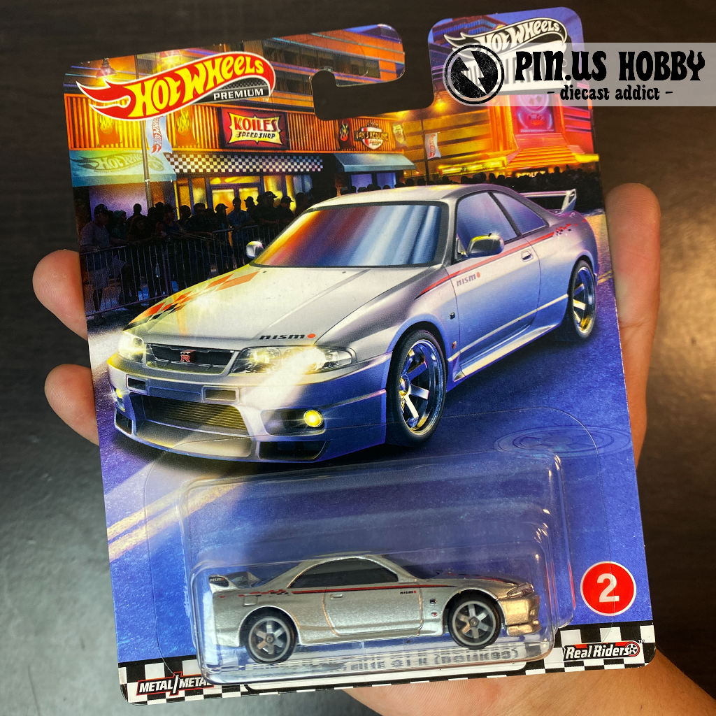 Jual HOT WHEELS PREMIUM NISSAN SKYLINE GT R BCNR33 NISMO BOULEVARD ...