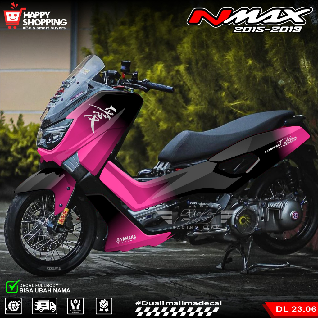 Jual (COD) Decal Sticker Yamaha Nmax Lama 2016 2017 2018 2019 2020 Full ...