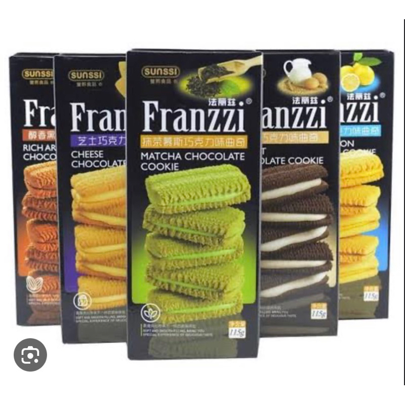 Jual Franzzi cookies sunssi 115gr box | Shopee Indonesia
