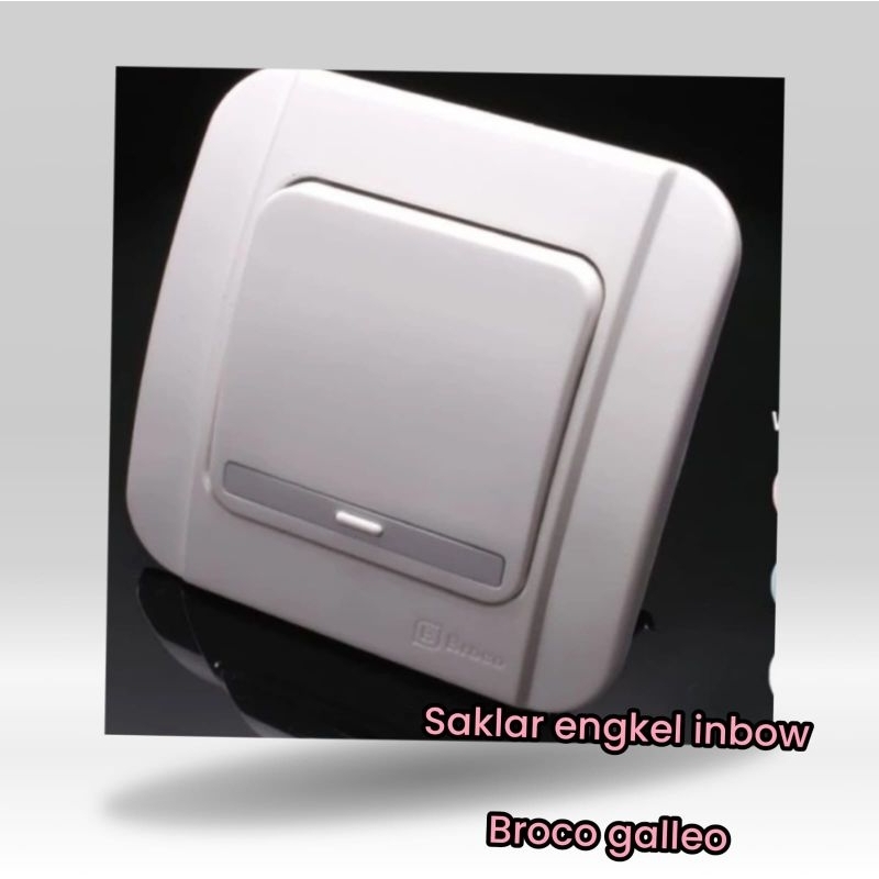 Jual stop kontak colokan broco plug tembok stop kontak inbow broco ...