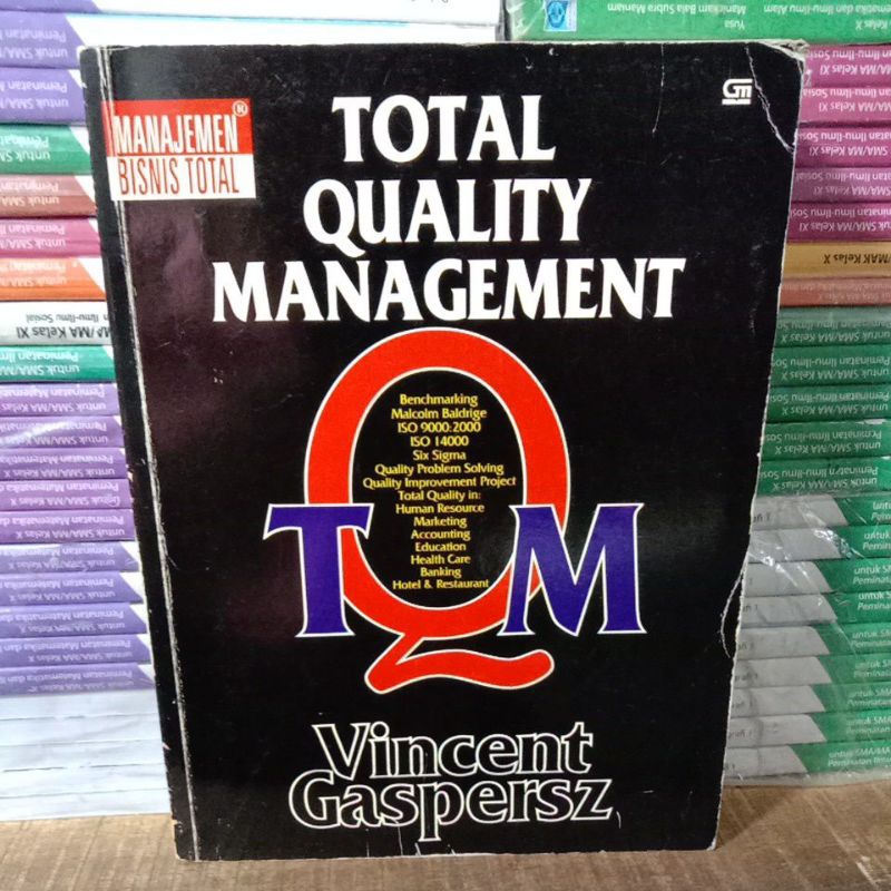 Jual Buku Original TOTAL QUALITY MANAGEMENT TQM MANAJEMEN BISNIS TOTAL ...