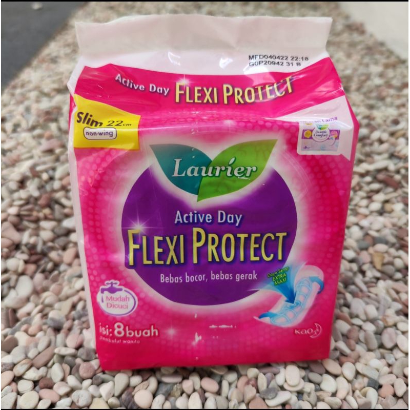 Jual Laurier Active Day Flexi Protect 22 cm Non Wing isi 8 pcs | Shopee Indonesia