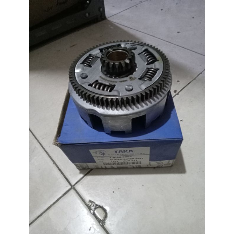 Jual SARANG KOPLING RUMAH ALUMUNIUM KOPLING SET GIGI 72T KLX 150 | Shopee Indonesia