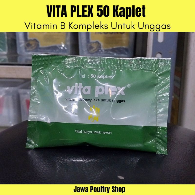 Jual VITA PLEX ISI 50 KAPLET - Vitamin B Kompleks Untuk Unggas | Shopee Indonesia
