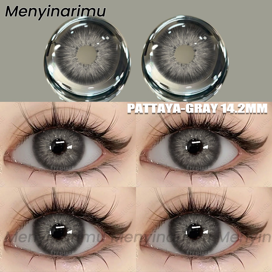 Jual Eyeshare Pattaya Softlens Minus(-1~-6) 14.2mm Softlens Gray Lensa ...