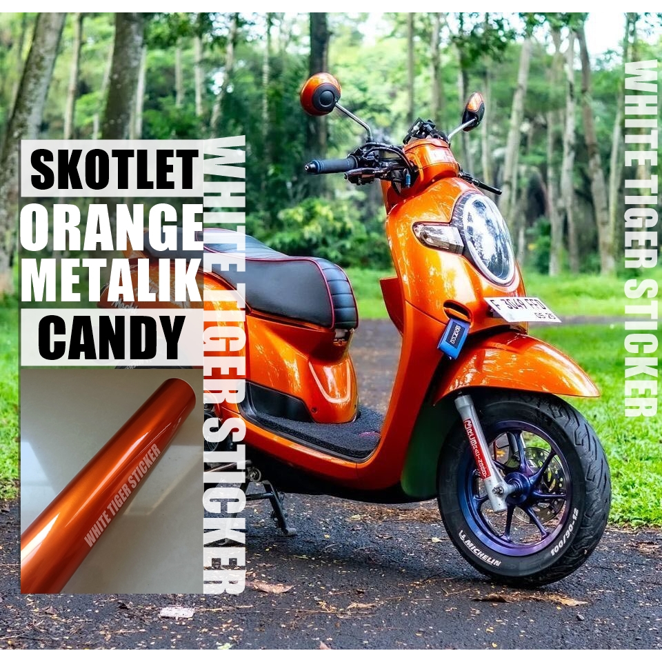 Jual SKOTLET STIKER MOTOR ORANGE METALIK CANDY BAHAN PREMIUM SCOTLITE ... Jual SKOTLET STIKER MOTOR ORANGE METALIK CANDY BAHAN PREMIUM SCOTLITE ...