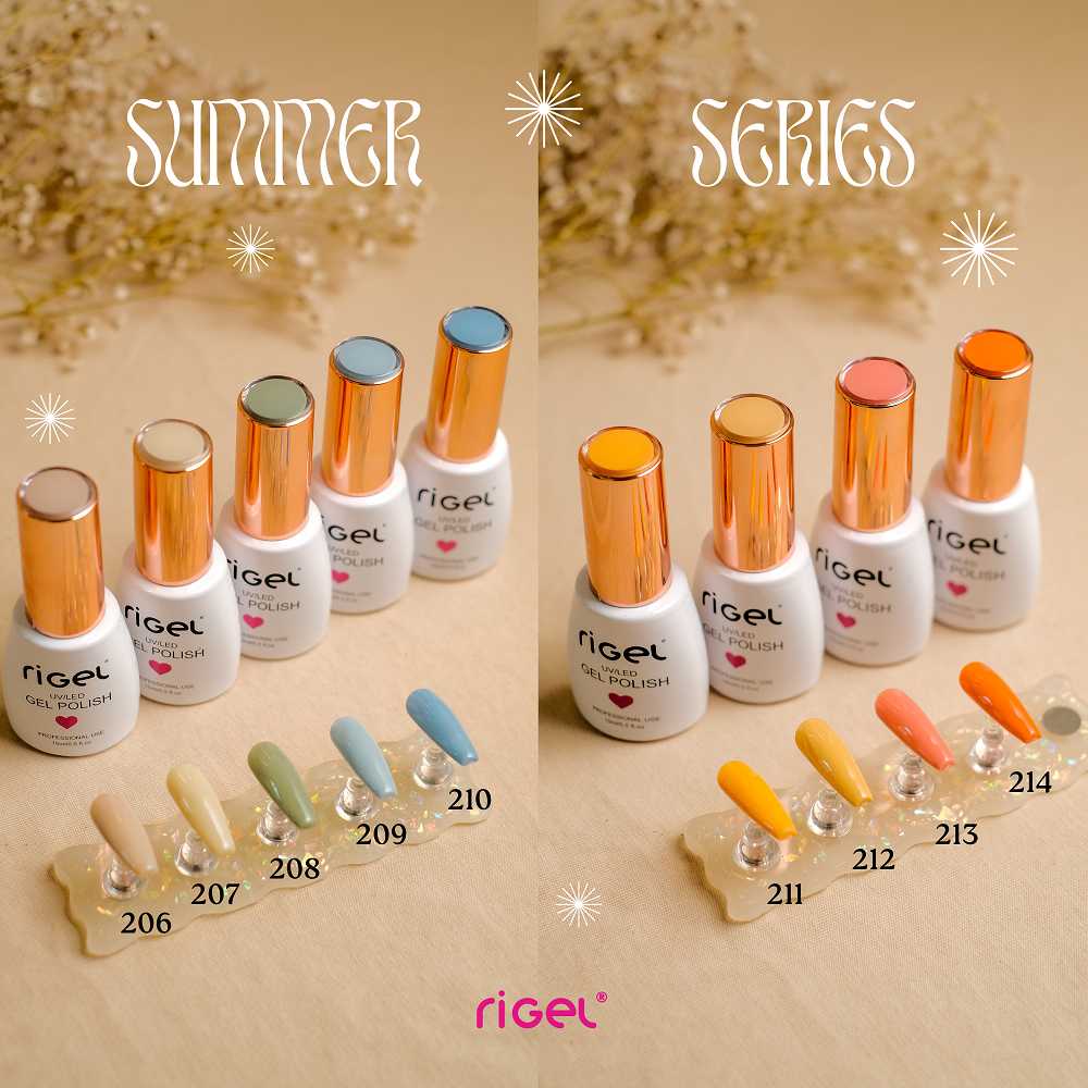 Jual New Color Rigel Gel Polish 15ml 151 - 216 | Shopee Indonesia