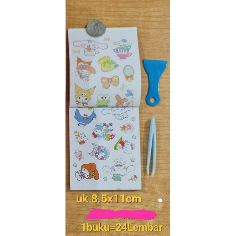 Jual Stiker buku pokemon, Lotso dan sanrio | Shopee Indonesia