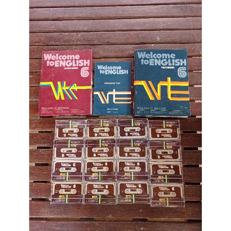 Jual Buku Welcome To English Original,Kaset Tape Welcome To English ...