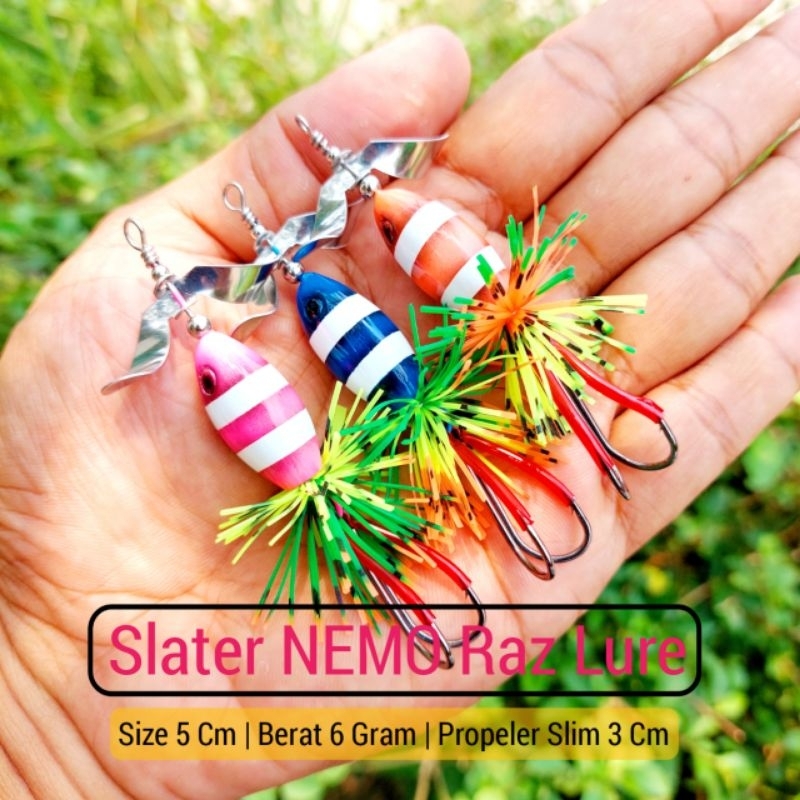 Jual Slater Mini RAZ Lure 6 Gram | Shopee Indonesia
