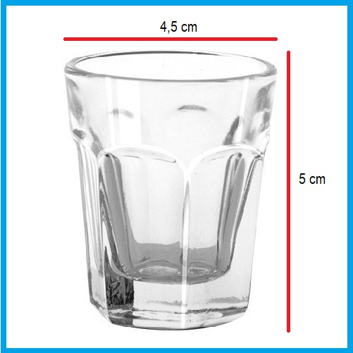 Jual Libbey Crisa Gelas Sloki Shot Glass Bartender Boston Tequila ...