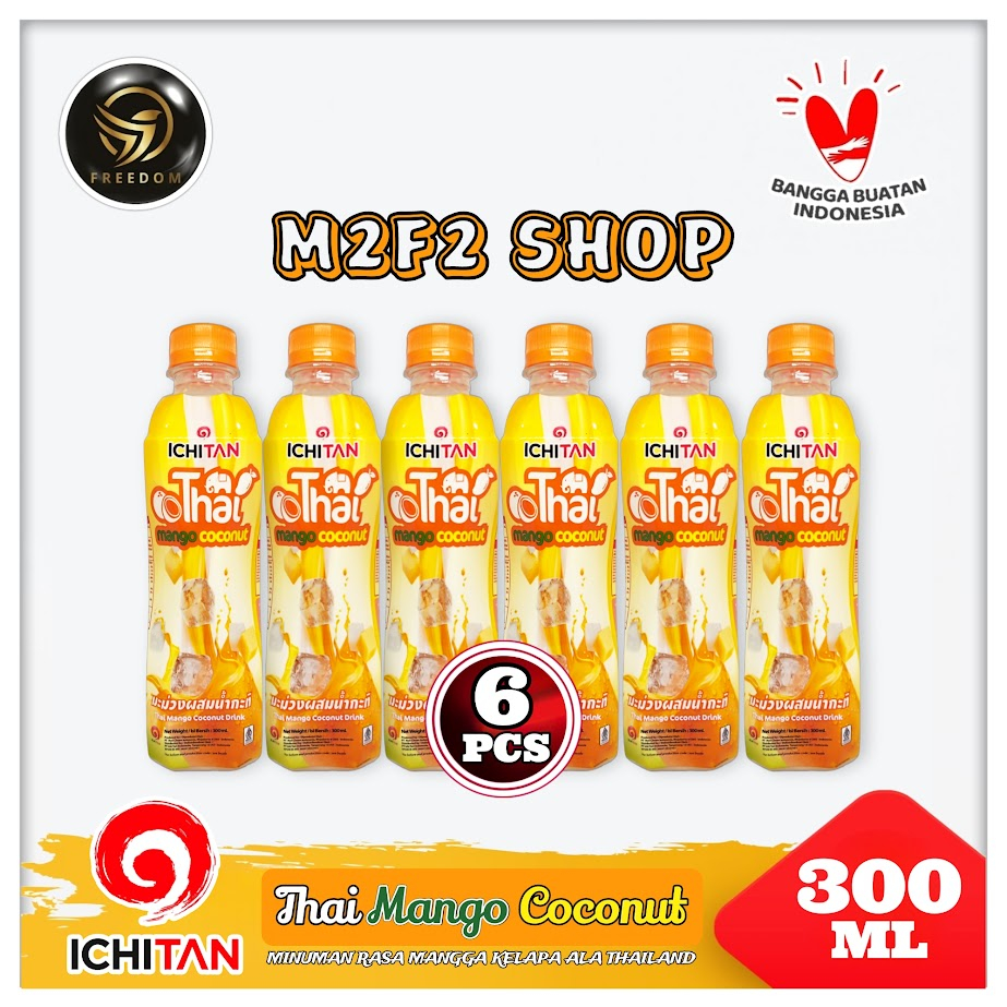 Jual Ichitan Thai Mango Coconut | Mangga Kelapa Botol Pet - 300 ml ...