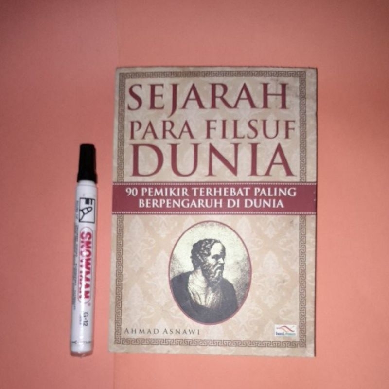 Jual Buku Sejarah Para Filsuf Dunia 90 Pemikir Terhebat Paling ...
