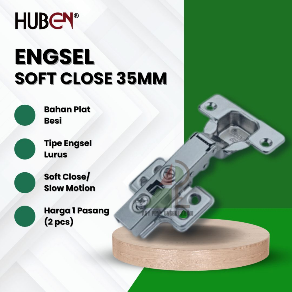 Jual Engsel Sendok HUBEN SOFT CLOSE SM-L4 (per pasang) | Shopee Indonesia