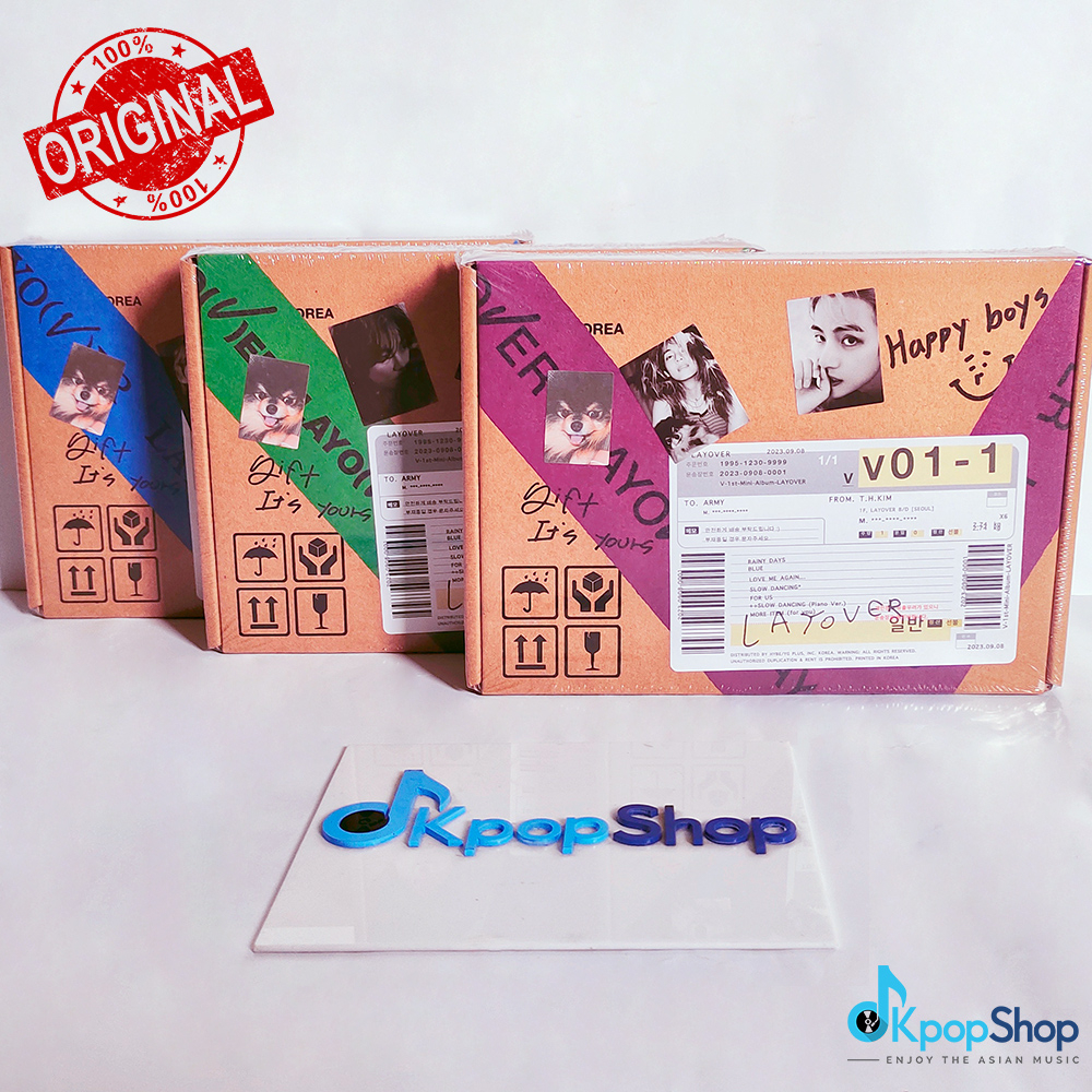 Jual Album V Taehyung (BTS) - Layover [READY] [ORIGINAL KPOP ALBUM ...