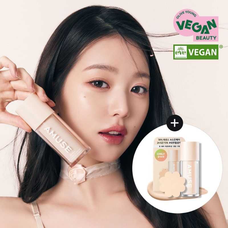 Jual [Ready Stock Free Daisy Sponge] AMUSE X JANG WONYOUNG DEW WEAR ...