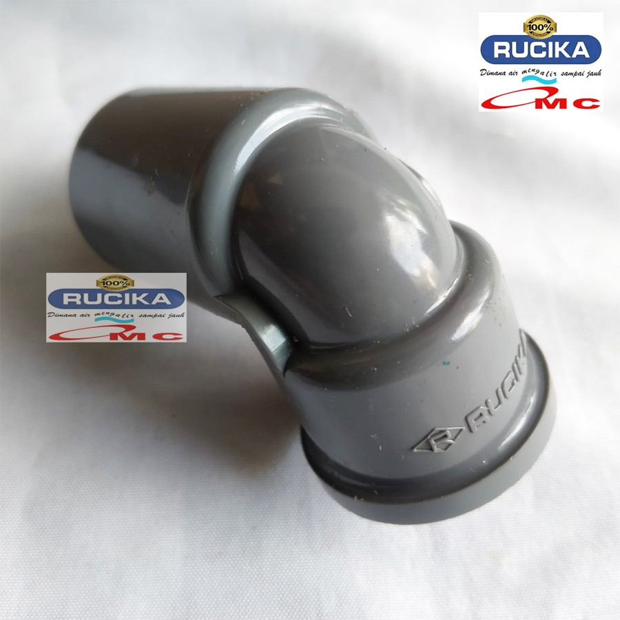 Jual Pralon Knee Keni Drat Dalam Kuningan Faucet Elbow Mi 1/2" RUCIKA | Shopee Indonesia