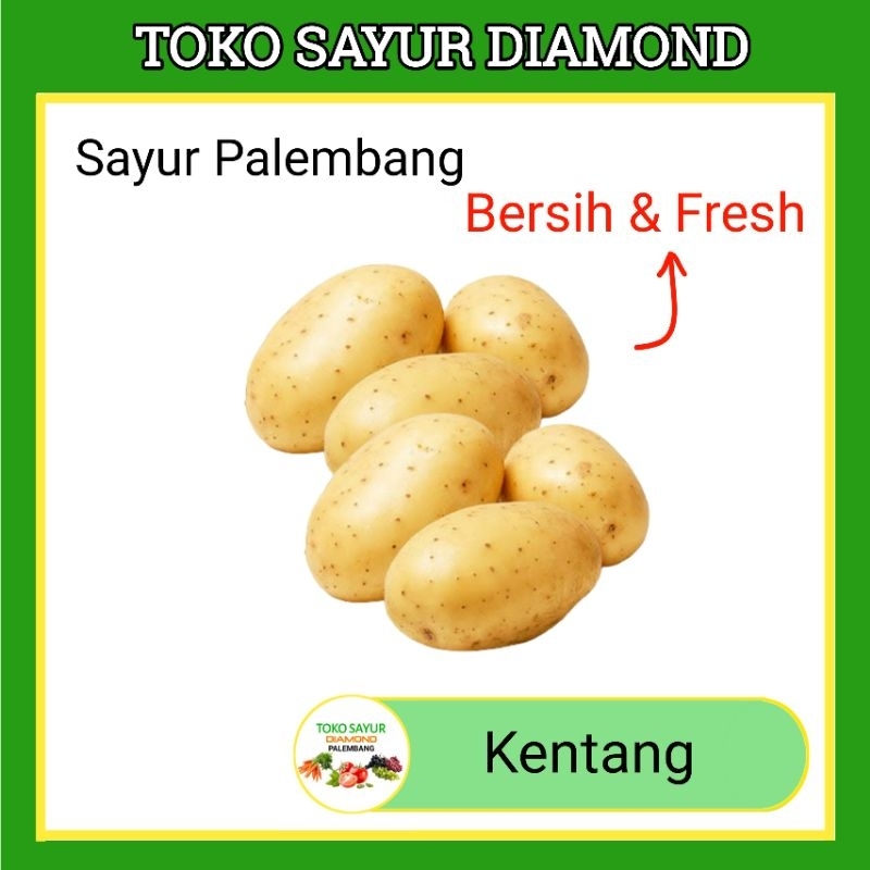 Jual Kentang - Toko Diamond Sayur Sayuran Mayur Online Segar Palembang ...