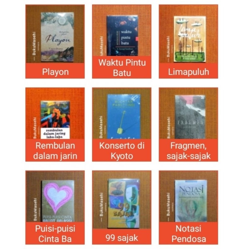 Jual BUKU PUISI INDONESIA (1) | Shopee Indonesia