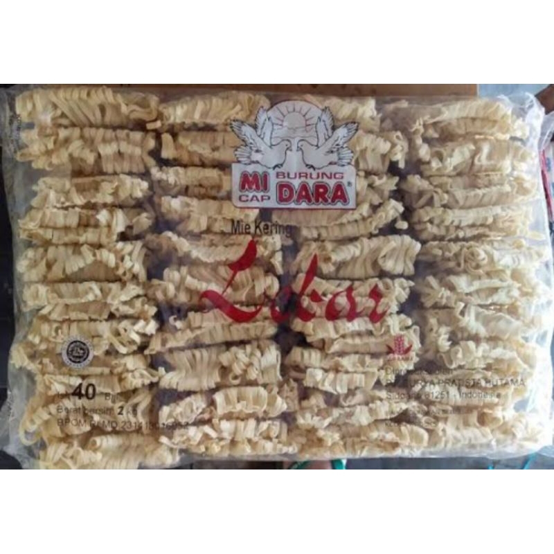Jual MIE BURUNG DARA LEBAR PIPIH isi 40 keping / Mi Burung Dara / Doro ...