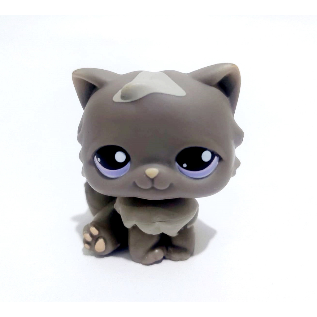 Jual LPS Persian Cat LPS Gray Persian Cat Kucing Persia Littlest Pet ...