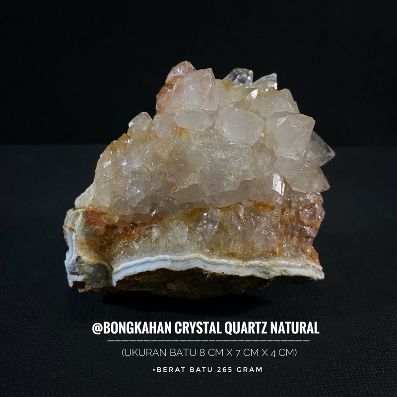 Jual Bongkahan Batu Crystal Quartz L26 atau Batu Kristal Natural atau ...
