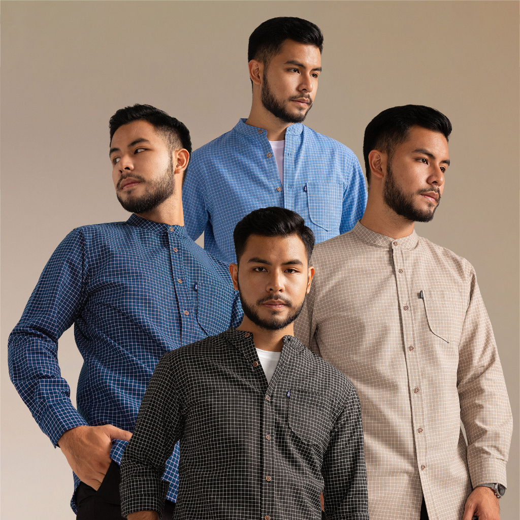 Jual Broodis Kemeja OXLY Shirt Pria Cotton Oxford Khaki Lengan Panjang ...