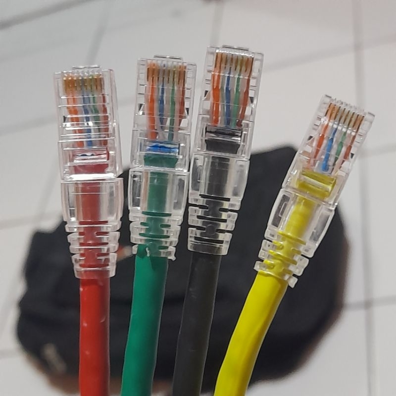 Jual KABEL LAN SERVER GIGABYTE 30 CM + HEAT SHRINK CUSTOM RAV SOLUTION ...