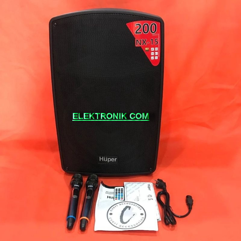 Jual Speaker Portable Meeting Wireless Huper NX15 NX 15 15 Inch ...
