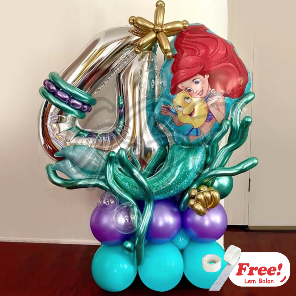 Jual [PAKET PREMIUM] JUMBO Silver / Putih Dekorasi Ulang Tahun Tema ...