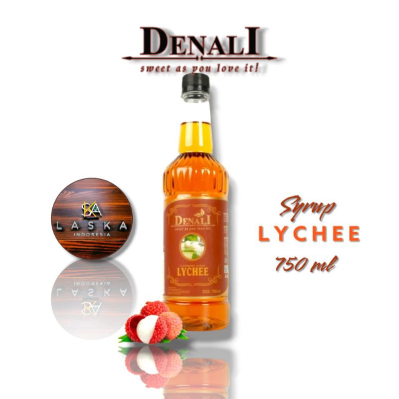 Jual Denali Lychee Syrup 750 ml - Lychee sirup Merk Denali -syrup rasa ...