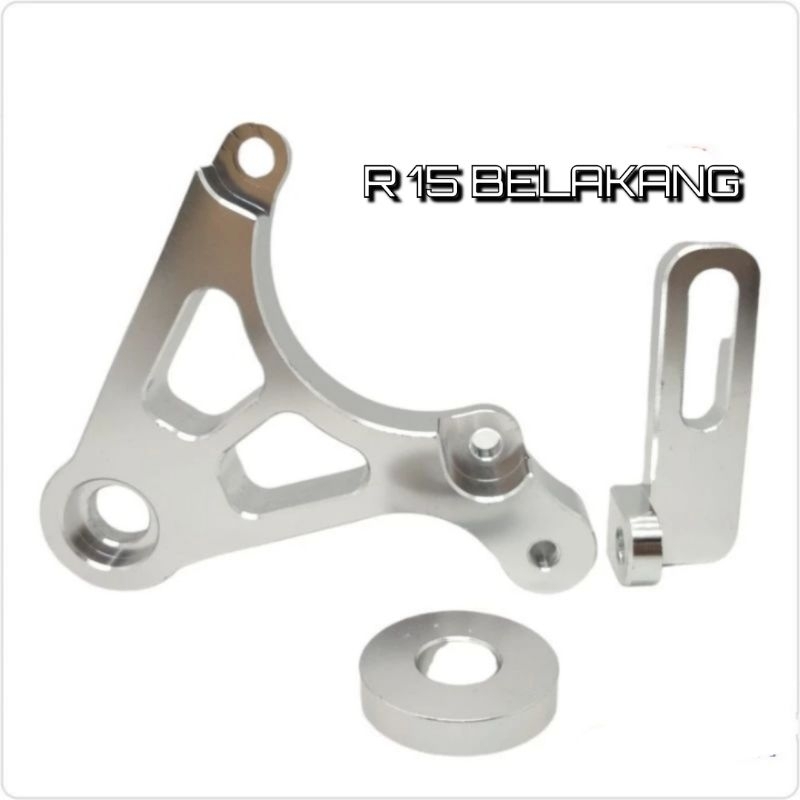 Jual breket kaliper 2 piston belakang R15 v2 Vixion MX king | Shopee Indonesia