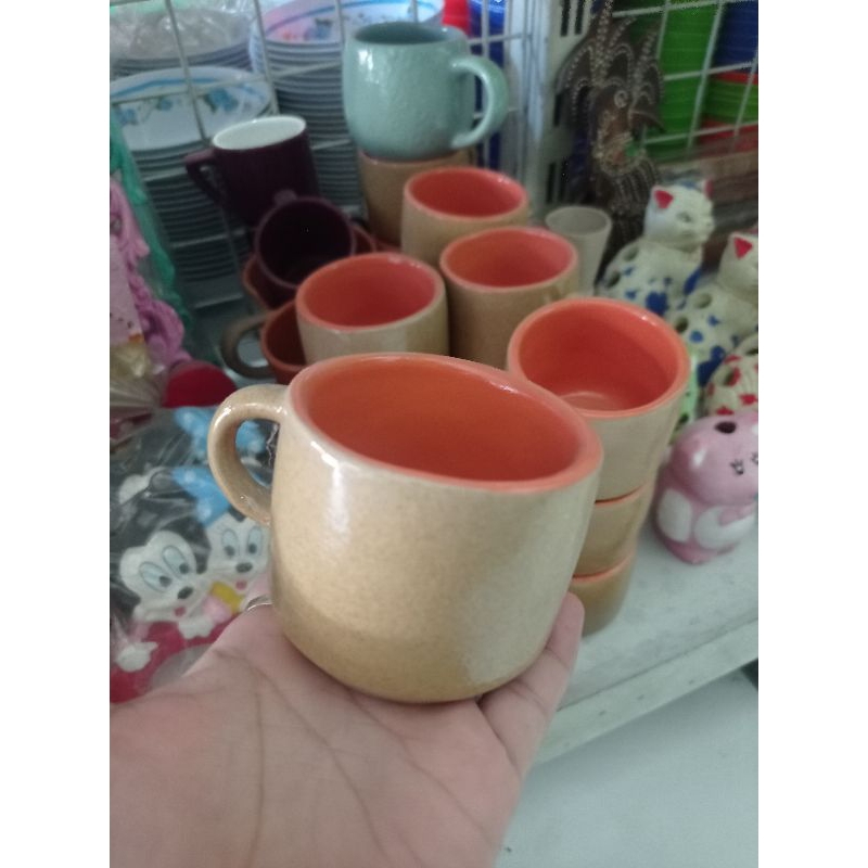 Jual mug keramik mini 2 warna | Shopee Indonesia