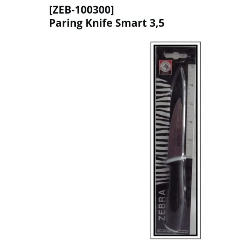 Jual Zebra Chef Knife Smart 3,5", 5", 6", 7", 8" / Utility Knife Smart ...