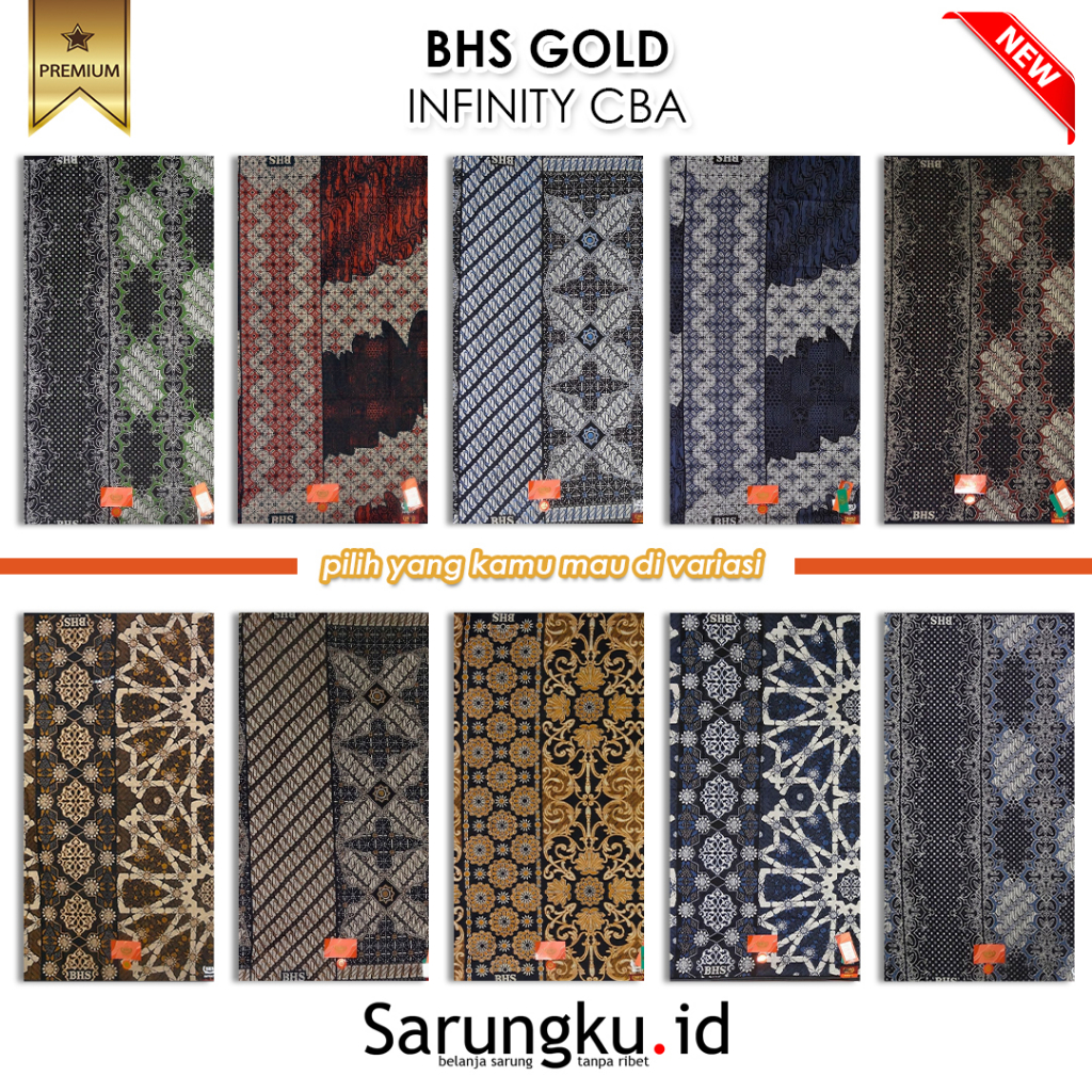 Jual SARUNG BHS INFINITY MOTIF CBA - BATIK | Shopee Indonesia