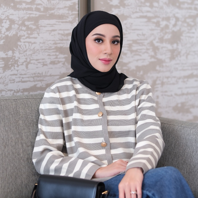 Jual GONEGANI OFFICIAL - Cardigan Stripe Kancing Moo Cardy | Shopee ...