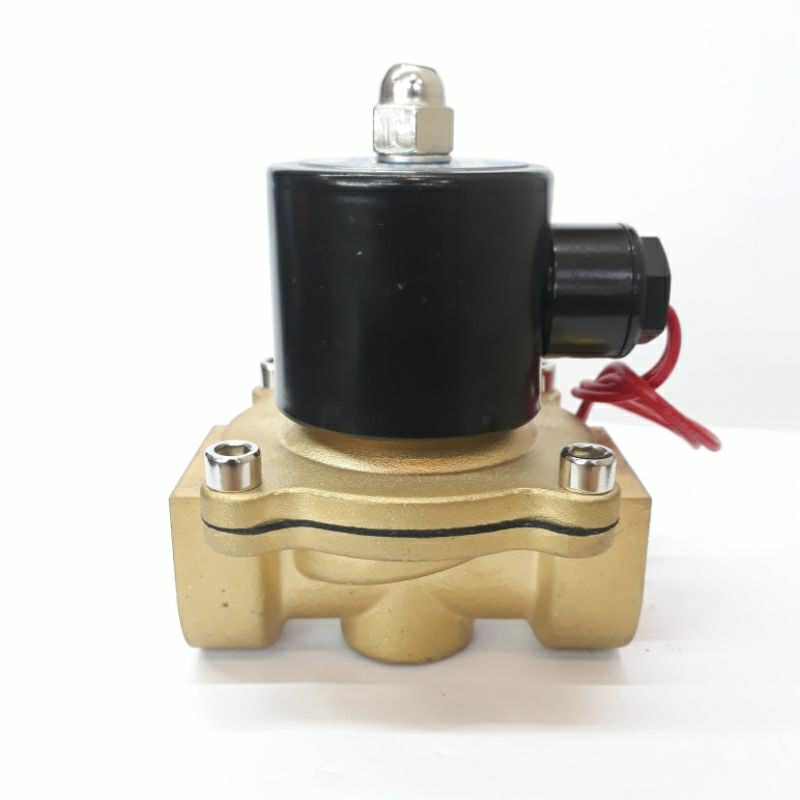 Jual Solenoid Valve kuningan 2 Way 2W-200-20 / 2W-250-25 Normally Closed 3/4" 1 INCH | Shopee ...