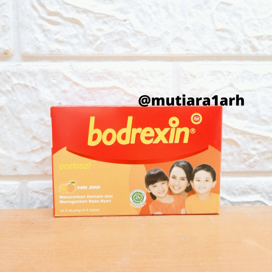 Jual BODREXIN ANAK BOX 16 TABLET 4 X 4 TABLET | Shopee Indonesia